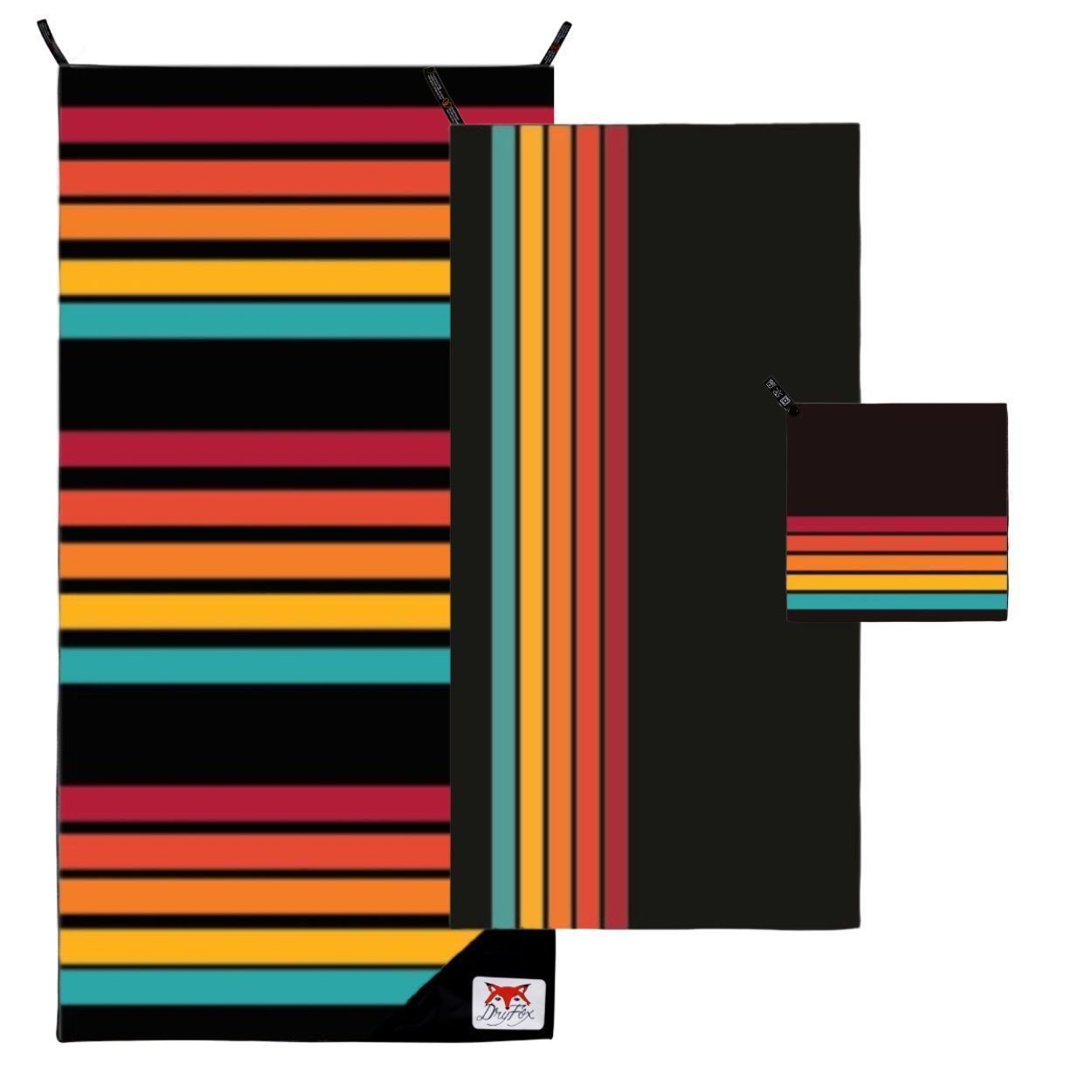 DryFoxCo | Adventure Towel Travel Set SML | Retro